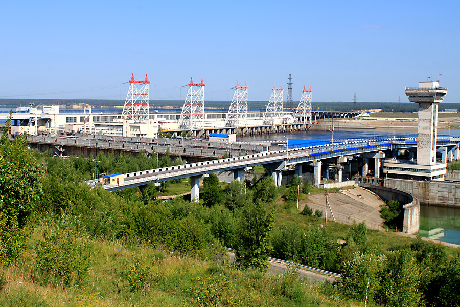 12 красивых фотографий Чебоксарской ГЭС: rushydro — LiveJournal